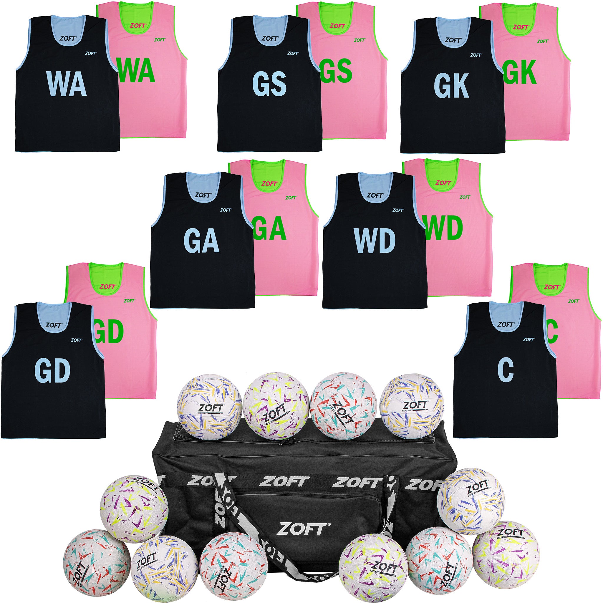 Zoft Senior Netball Coaching Kit